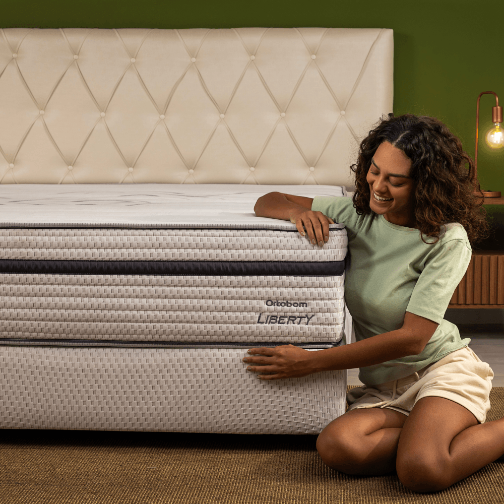 Conjunto Prata: Liberty King parcelado em até 21x | Ortobom - Ortobom